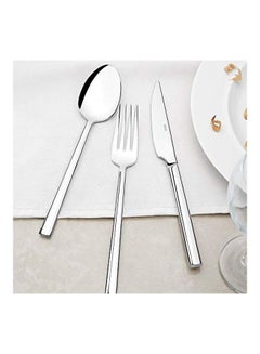 Nehir 89-Piece Spoon Fork And Knife Set Silver 1cm KSA | Riyadh, Jeddah