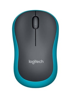 Logitech M186 Wireless Ergonomic Symmetrical Office Mice Blue Egypt ...