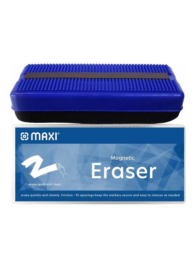 Maxi Magnetic White Board Eraser Blue/Black | Best Price UAE | Dubai ...