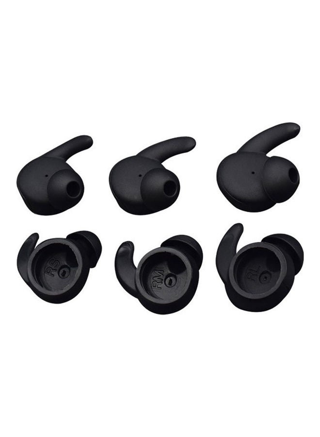 Generic Replacement Silicone Ear Caps Set Black | Best Price KSA ...