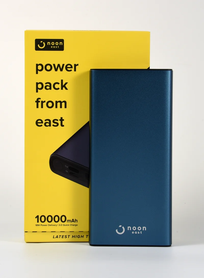 Noon East 10000.0 mAh QC 3.0 Fast Charging Aluminium Alloy Power Bank ...