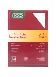 ROCO 100-Sheets A4 Linen Paper UAE | Dubai, Abu Dhabi