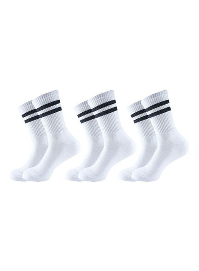 SAM SOCKS Men Set Of 3 Half Towel Sport Socks White | Best Price Egypt ...