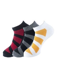 SAM SOCKS Ankle Half Towel Stripped Socks Multicolour Egypt | Cairo, Giza