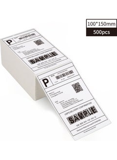 Generic 500-Piece Thermal Label Paper Rolls White UAE | Dubai, Abu Dhabi
