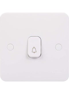 Schneider Electric 2 Way Lisse Retractive Plate Switch with Bell Symbol ...