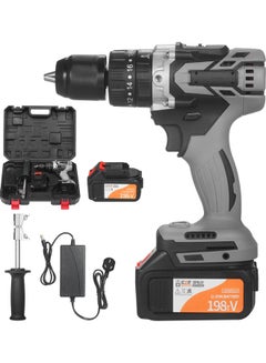 Generic Cordless Electric Drill Set Dark Grey/Black KSA | Riyadh, Jeddah