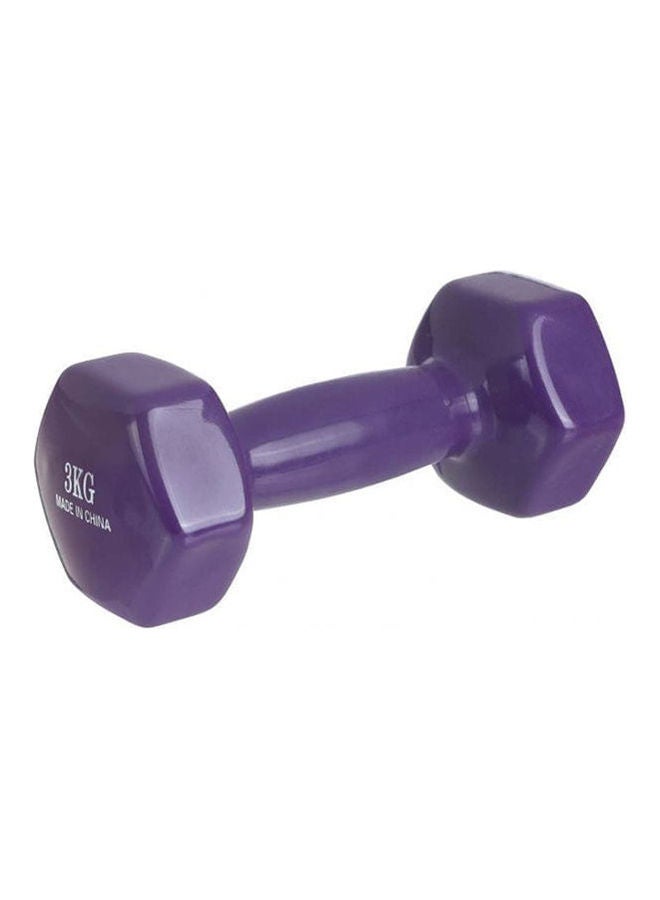Generic Dumbbell Vinyl For Weghtlifting Exercise - One Piece - 3kg ...