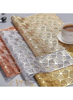 Generic 4-Piece Fancy Table Mats Multicolour UAE | Dubai, Abu Dhabi