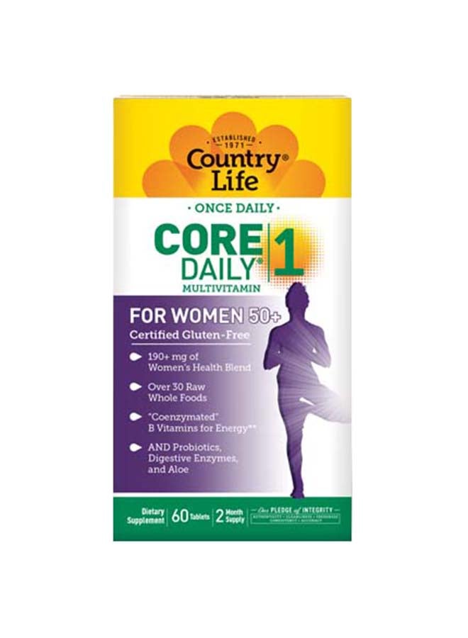 Country Life Core Daily-1 Women 50+ Tablets 60's | Best Price UAE ...