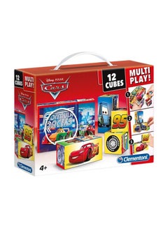 Clementoni 12-Piece Multi Play Cubes Disney Car Play Set UAE | Dubai ...