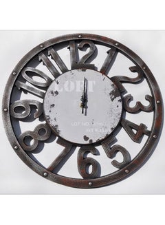 Generic Retro Digital Wall Clock Grey/Black UAE | Dubai, Abu Dhabi