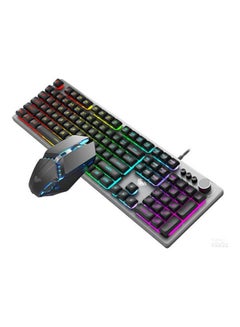 AULA T200 Mouse Keyboard Combo Multi-Function Knob Rgb Backlight ...