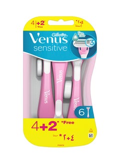 Venus Sensitive Disposable Razor 6 Pieces | Best Price UAE | Dubai, Abu ...