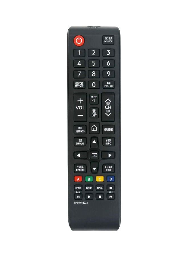 ICS Remote Control For Samsung 4K UHD Smart TV Black | Best Price UAE ...