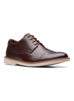 clarks Atticus LT Cap Formal Shoes Dark Brown KSA | Riyadh, Jeddah