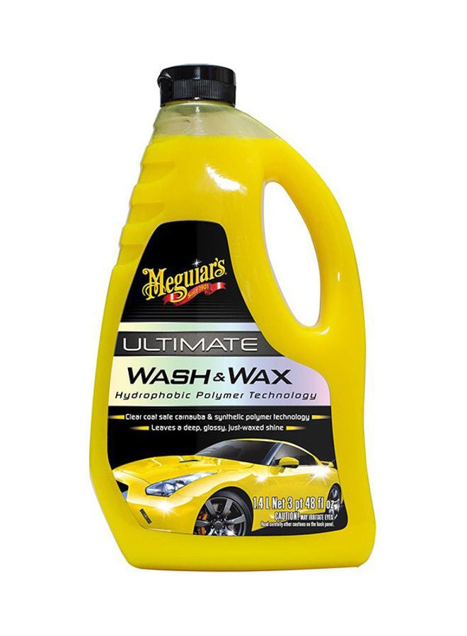 Meguiars 3-Piece Hydrophobic Polymer Technology Ultimate Wash and Wax ...