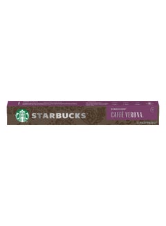 Starbucks 10 Caffe Verona Capsule 55grams | Best Price UAE | Dubai, Abu ...