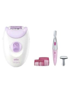 BRAUN Silk-Epil 3 Epilator Kit White/Pink/Silver UAE | Dubai, Abu Dhabi