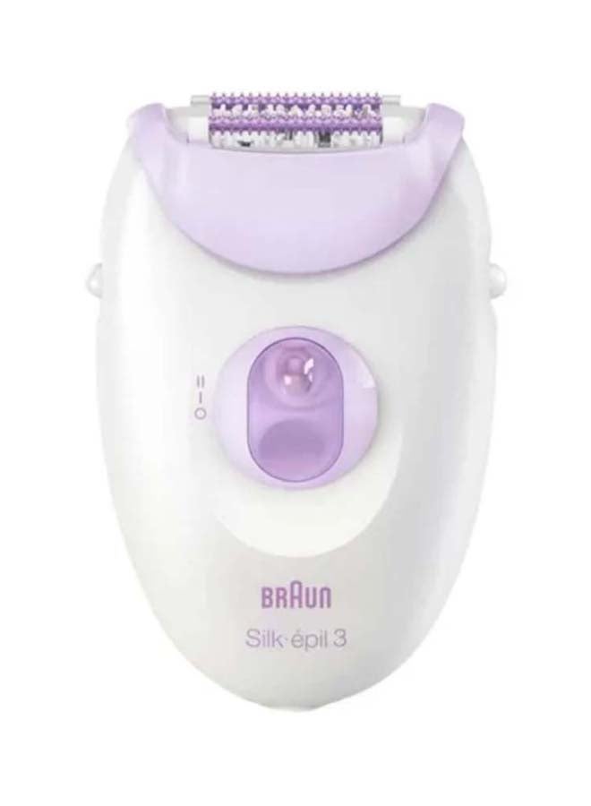 BRAUN Silk Epil Electric Hair Removal Machine SE 3170 White/Purple ...