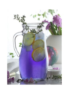LAV Water Jug With Lid Clear/White UAE | Dubai, Abu Dhabi