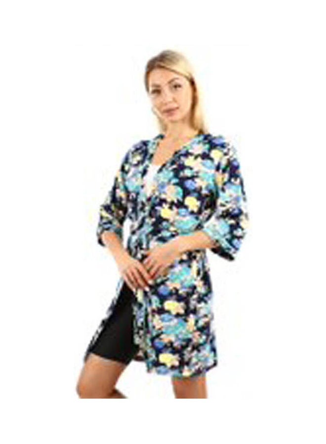 Caesar Women Flory Robe With Belt Multicolour | Best Price Egypt ...