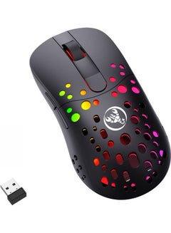 HXSJ Wireless Gaming Mouse With Type-C Wire Black Egypt | Cairo, Giza