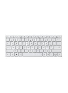Microsoft Designer Wireless Compact Keyboard White KSA | Riyadh, Jeddah