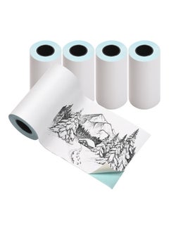 Generic 5-Rolls of 57x30mm Self-Adhesive Thermal Paper A4 KSA | Riyadh ...