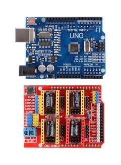 Arduino Uno Plus Cnc Shield V3 Multicolour UAE | Dubai, Abu Dhabi