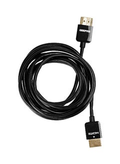 GEEPAS HDMI Cable Black | Best Price KSA | Riyadh, Jeddah