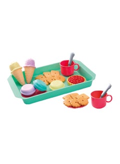 mumbo Jumbo 27-Piece Pretend Play Food Set (Ice Cream) Includes ...
