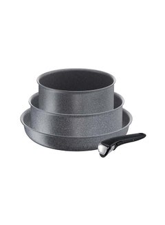 Tefal 4-Piece Ingenio Mineralia Force Cooking Set With Removable Handle ...