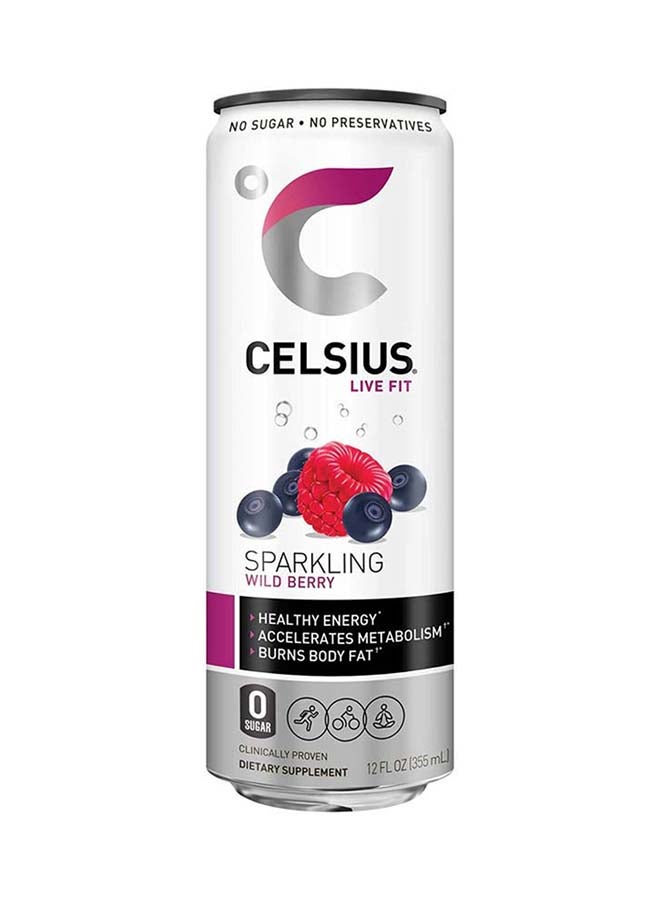 CELSIUS Celsius Sparkling Wild Berry Essential Energy Drink 12 Fl Oz ...