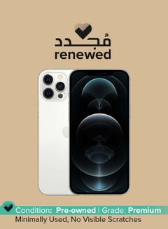تسوق أبل وRenewed - iPhone 12 Pro Max With Facetime 512GB Silver 5G ...