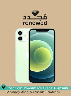 Apple Renewed - iPhone 12 With Facetime 128GB Green 5G - International ...