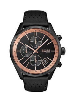 HUGO BOSS Men's Leather Analog Watch 1513550 Egypt | Cairo, Giza