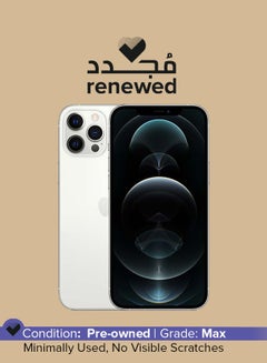 Apple Renewed - iPhone 12 Pro Max With Facetime 256GB Silver 5G ...