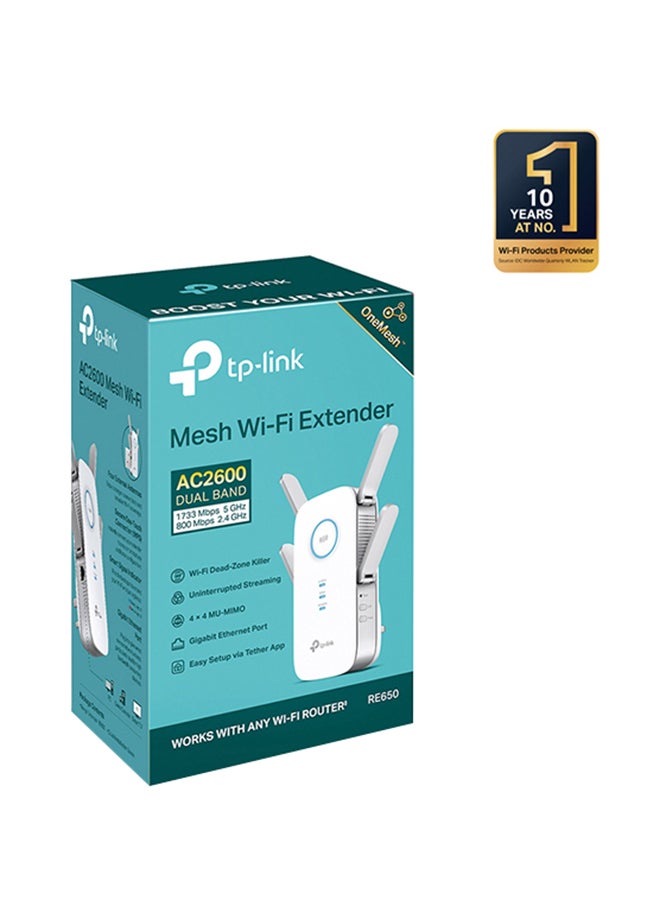 Buy TP-LINK Mesh WiFi Range Extender AC2600 Dual Band Wi-Fi Router ...