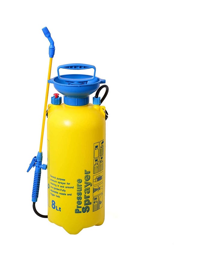Generic Garden Pressure Sprayer Yellow/Blue 8Liters | Best Price UAE ...
