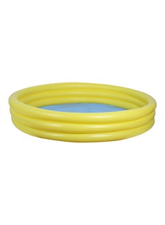 mumbo Jumbo Inflatable 3 Ring Plain Pool For Kids 2 Years And Above ...