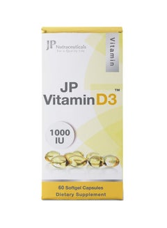JAMJOOM PHARMA Jp Vitamin D3 1000 Iu Capsules | Best Price KSA | Riyadh, Jeddah