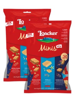 Loacker Classic Minis Assorted Napolitaner , Cremkakao and Vanilla ...