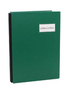 ELBA 20-Divider Expandable Blank Tab-Type A4 Signature Book Green UAE ...