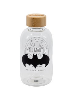 STOR Batman Symbol Glass Bottle Transparent 1030ml UAE | Dubai, Abu Dhabi