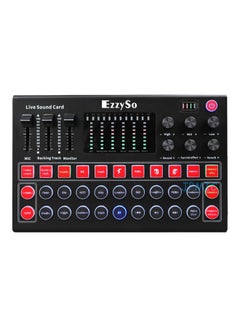 EzzySo Audio Interface M9 Webcast External Live Sound Card M9 Black KSA ...