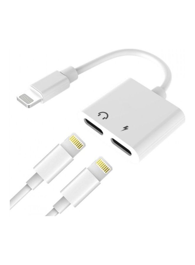 Black Tiger Apple iPhone Adapter With Charger Port And Headphone Port ...