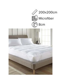REGAL IN HOUSE Two Layers Microfiber Mattress Topper 10 cm With ...