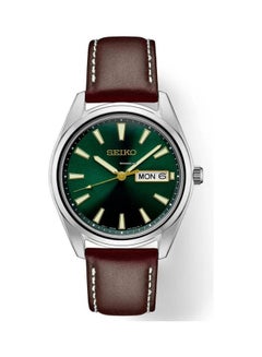Seiko Men's Leather Analog Watch Sur449P1 KSA | Riyadh, Jeddah