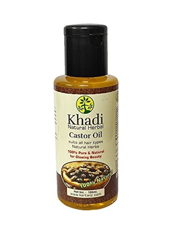Khadi Natural Castor Oil 100ml | Best Price KSA | Riyadh, Jeddah
